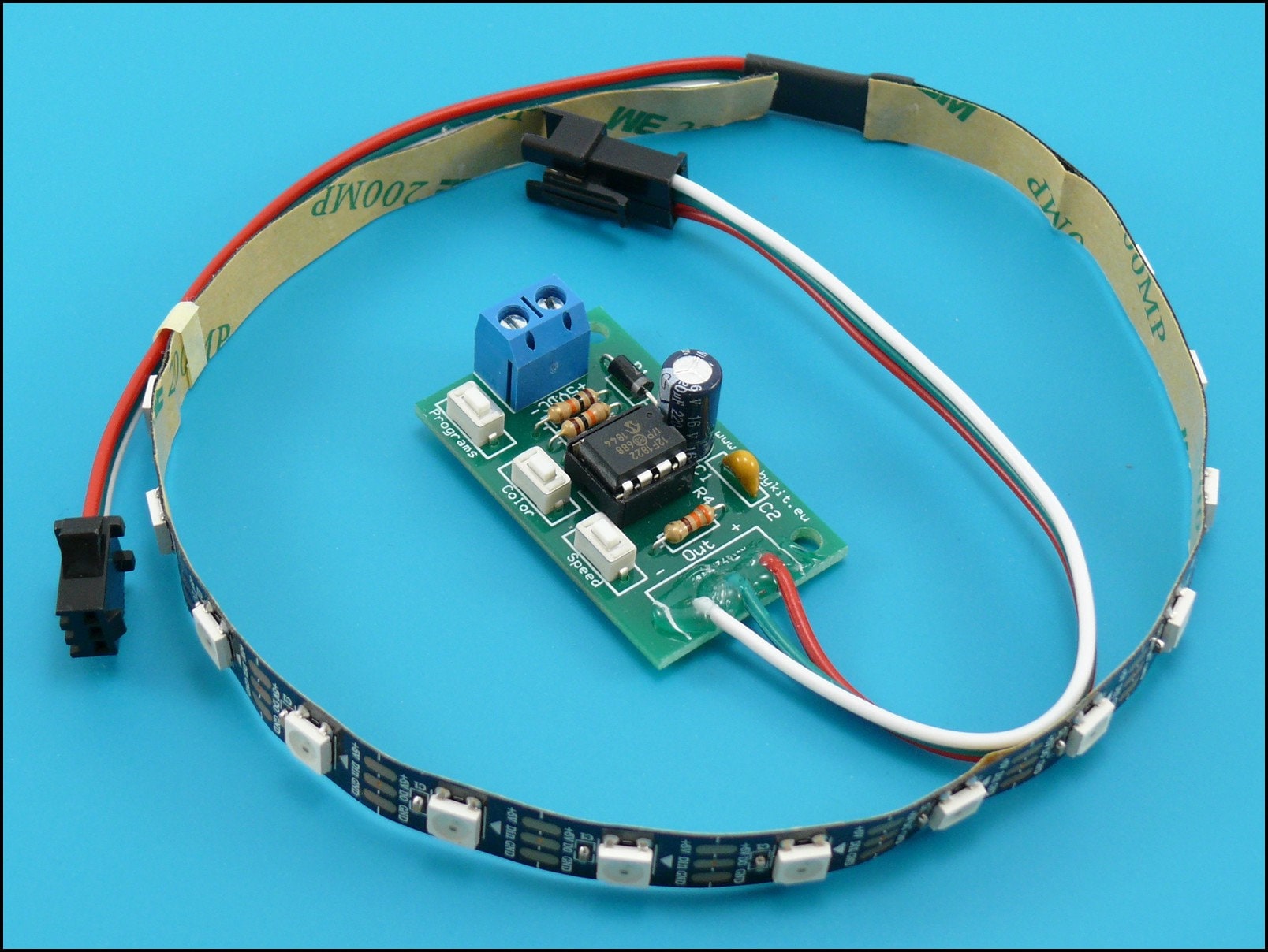 20 RGB LED Chaser Knight Rider Scanner WS2812B 5050 RGB Led | Etsy