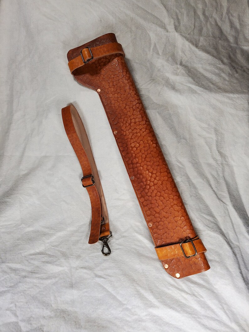 Leather Model 94 Lever Action Rifle Scabbard Hand Tooled | Etsy