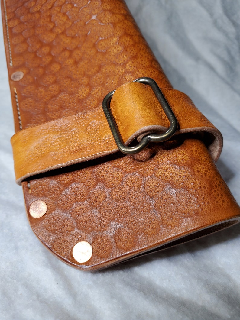 Leather Model 94 Lever Action Rifle Scabbard Hand Tooled | Etsy