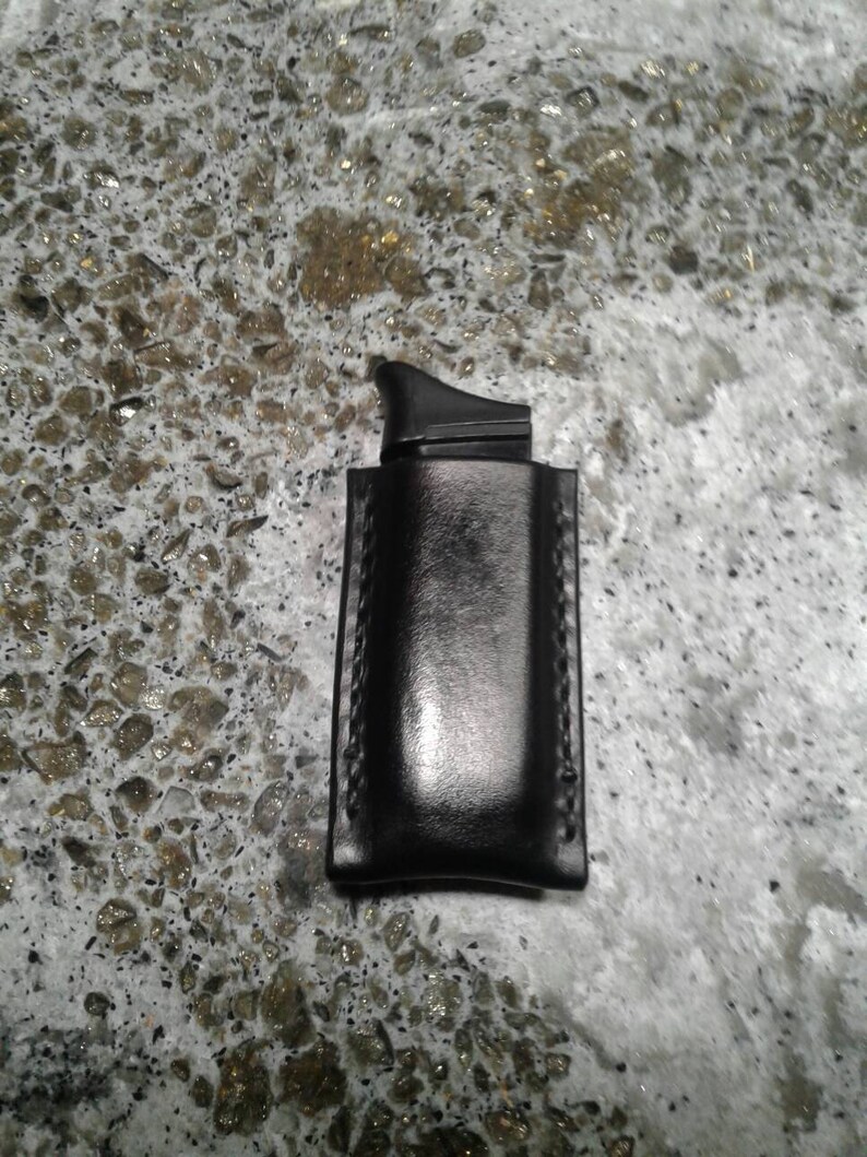 Handmade leather Ruger .380 LCP single magazine pouch/case | Etsy