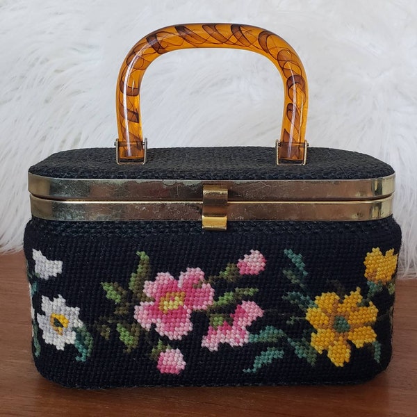 Needlepoint Handbag - Etsy