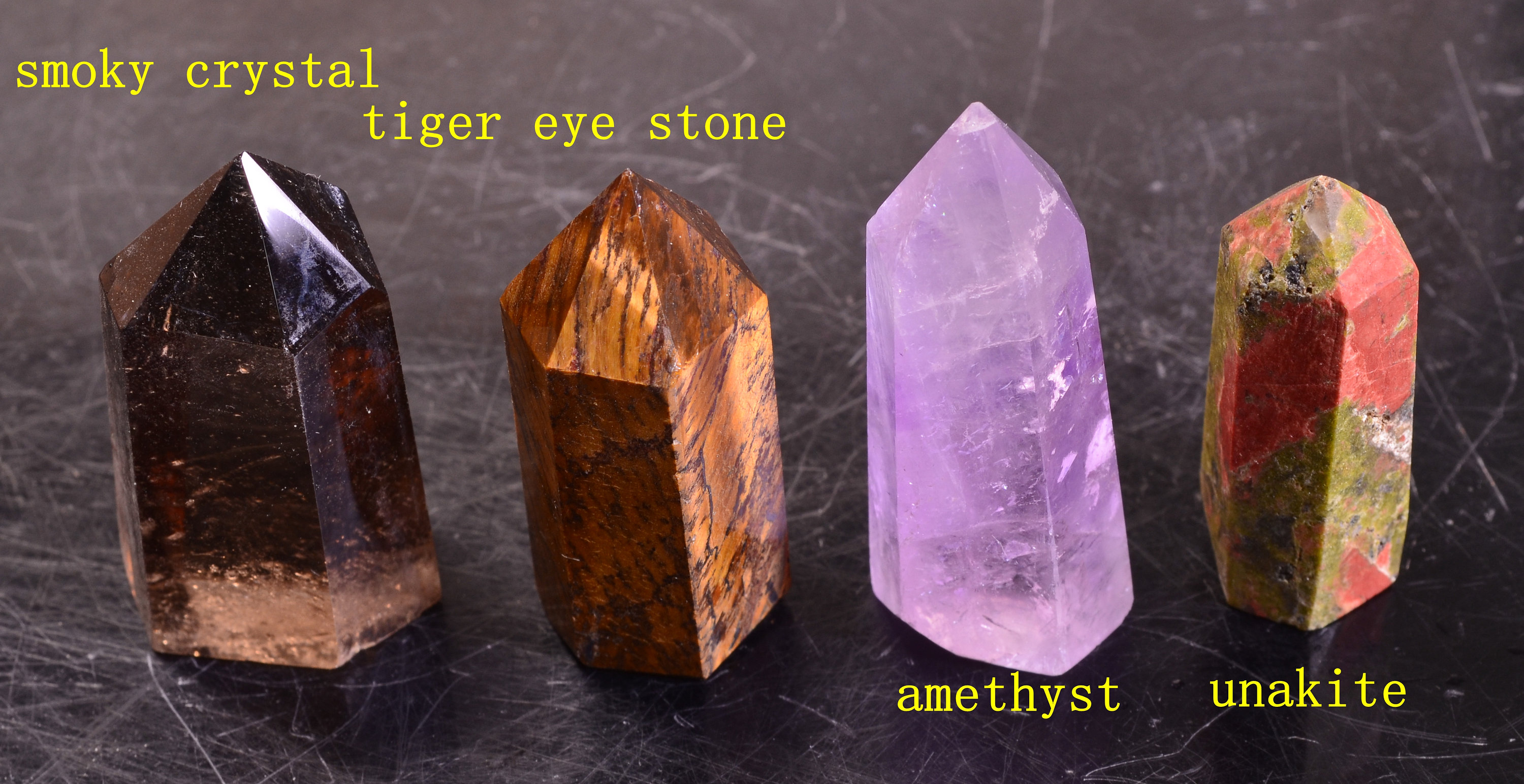 19pcs Natural Crystal Towers,random Ship,healing,rose Quartz,clear ...