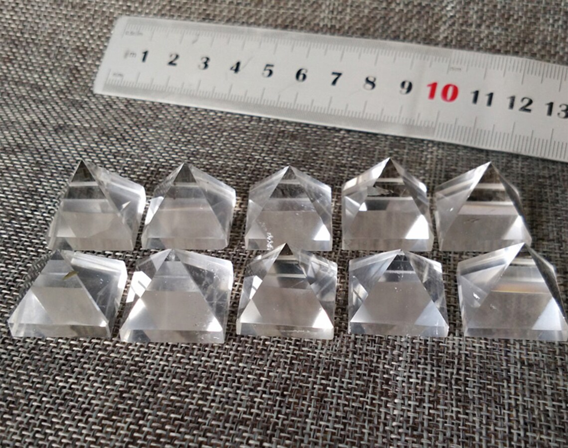 Extra Large Best Clear Quartz Pyramid/clear Crystal Pyramid/healing ...