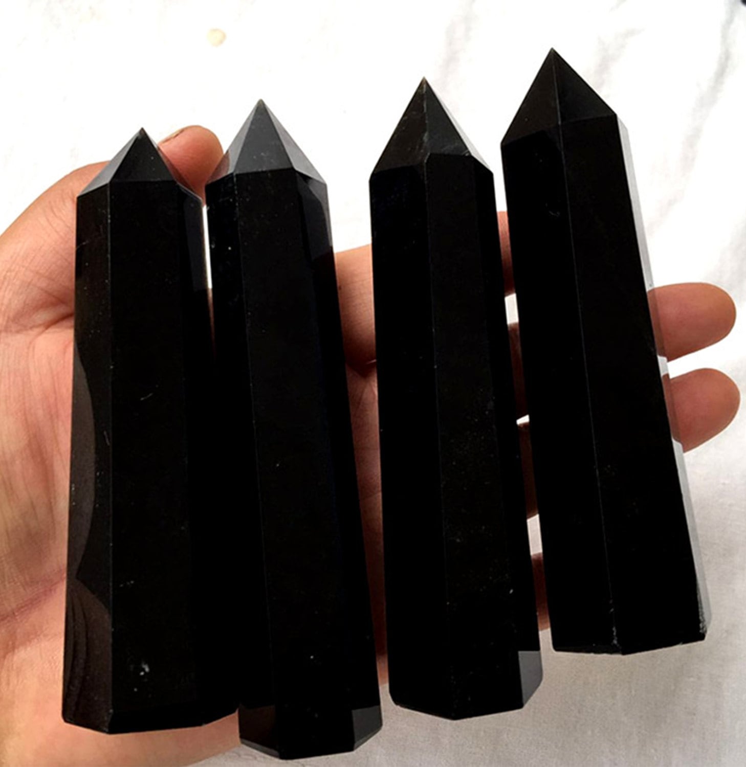 Best Obsidian Crystal Tower/obsidian Crystal Point/healing | Etsy
