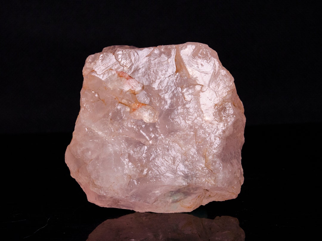 439g Rose Quartz Stone/cse Rose Quartz/pink Stone/pink Crystal Quartz ...