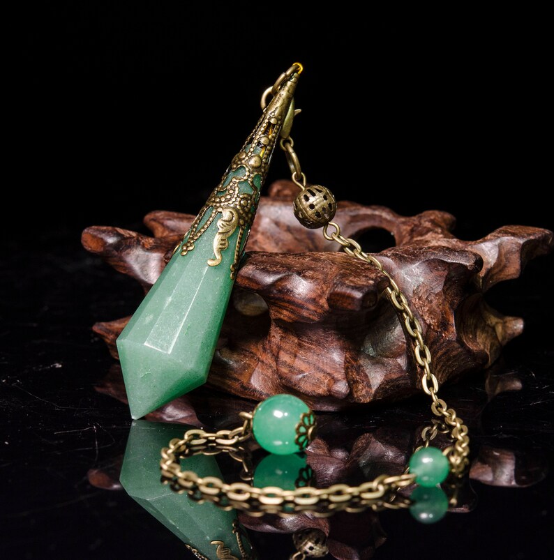 AAAAA Aventurine Quartz Pendulum/dowsing Tool for - Etsy