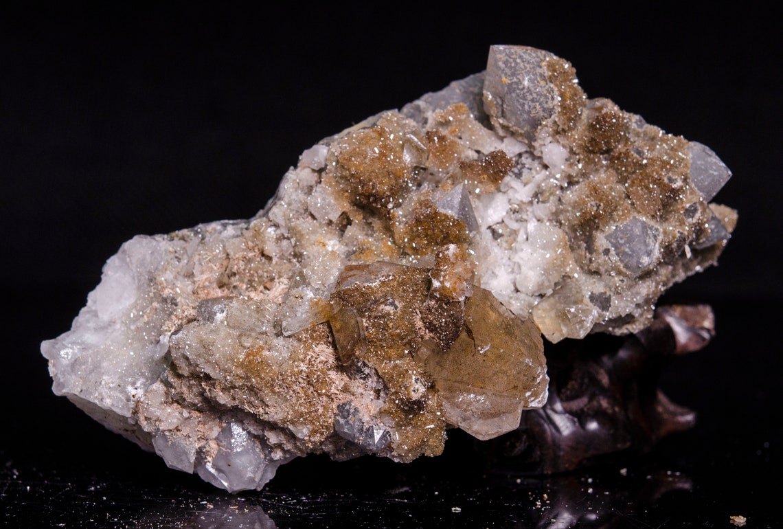 Gold Calcite Crystal Cluster/natural Calcite Cluster/calcite Gemstone ...
