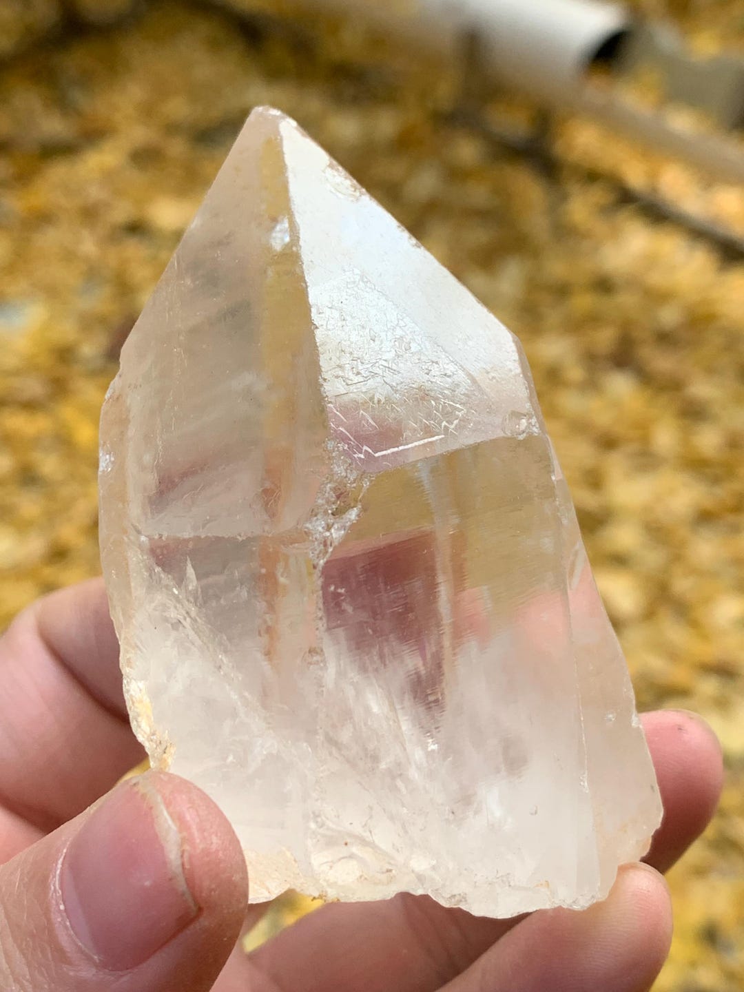 211g Natural Himalayan Record-keeper Quartz Specimen/time Links Quartz ...