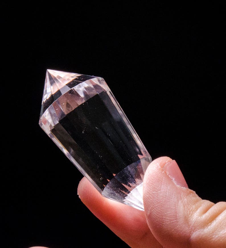 AAAAA 24/12 Sided Double/one Terminated Clear Crystal Quartz - Etsy