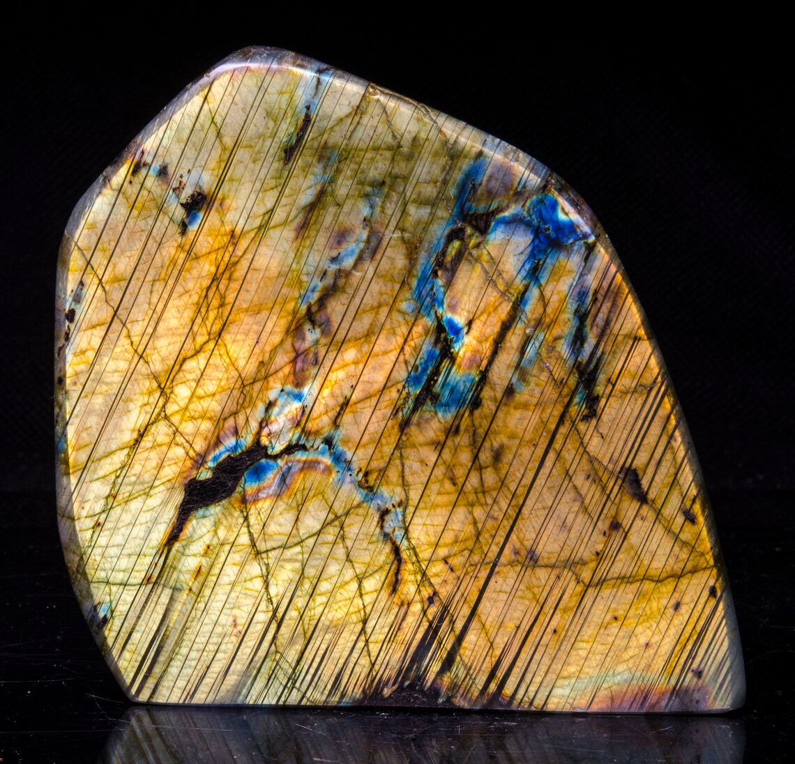 EXTRA LARGE Natural Labradorite Decor/shiny Polished Labradorite ...