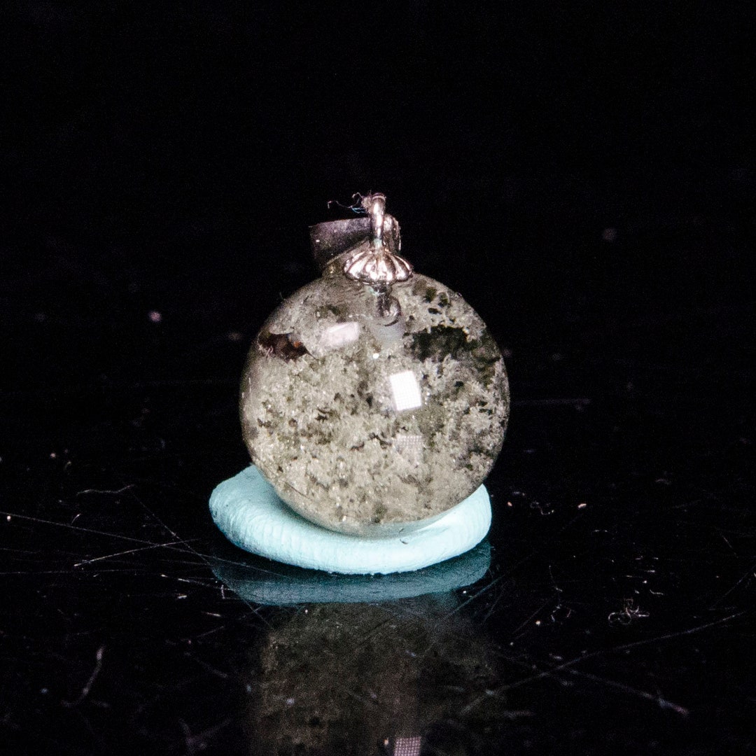 Natural Clear Phantom Quartz Sphere/garden Crystal Ball/scenic Quartz ...