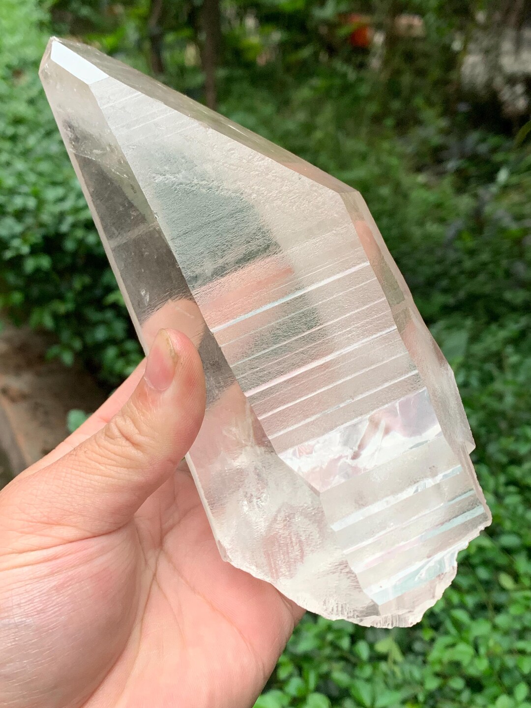 Pure Brazil Clear Lemurian Crystal/record Keeper Quartz/quartz Energy ...