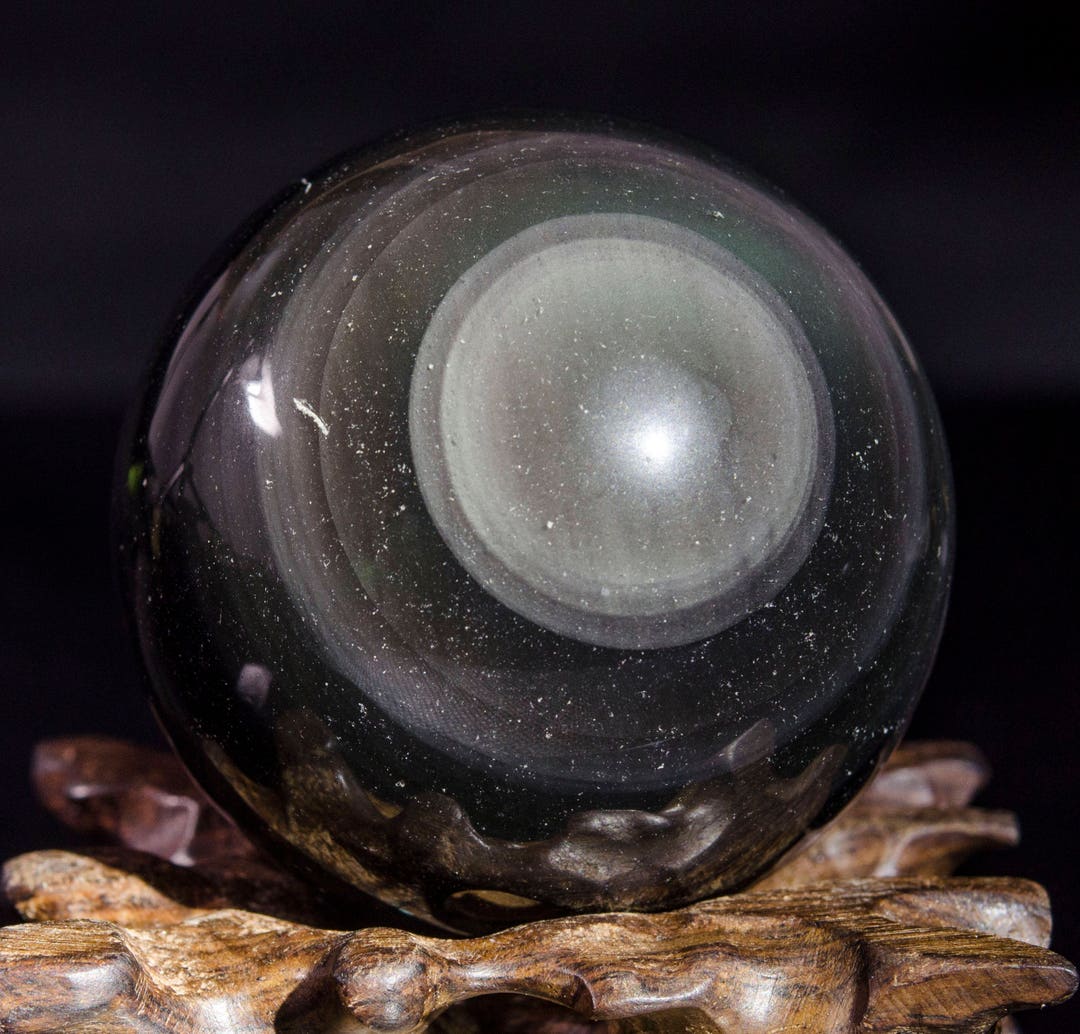 2.2"best Rainbow Obsidian Sphere/rainbow Obsidian Ball/rainbow Eye ...