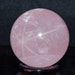 Rainbow Pink Starlight Ball,rose Quartz Crystal Sphere/pink Rose ...