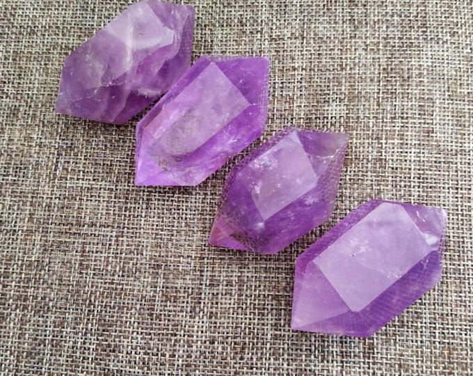 Best Double Terminated Amethyst Point/amethyst Tower/amethyst - Etsy