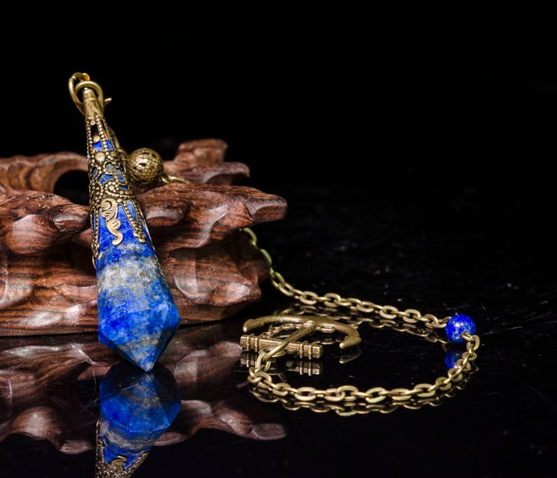 AAAAA Lapis Lazuli Quartz Pendulum/dowsing Tool for - Etsy