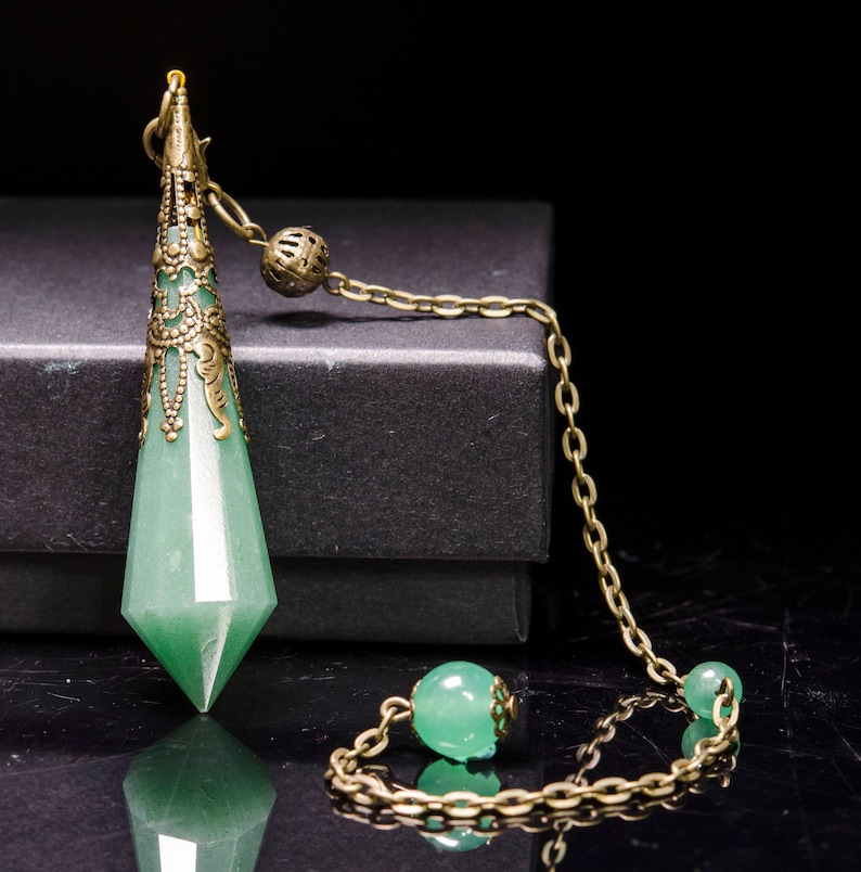 AAAAA Aventurine Quartz Pendulum/dowsing Tool for - Etsy