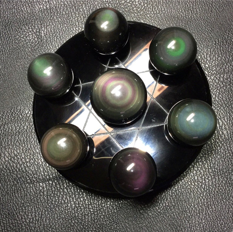 Best Rainbow Obsidian Sphere/rainbow Obsidian Ball/rainbow Eye (size ...