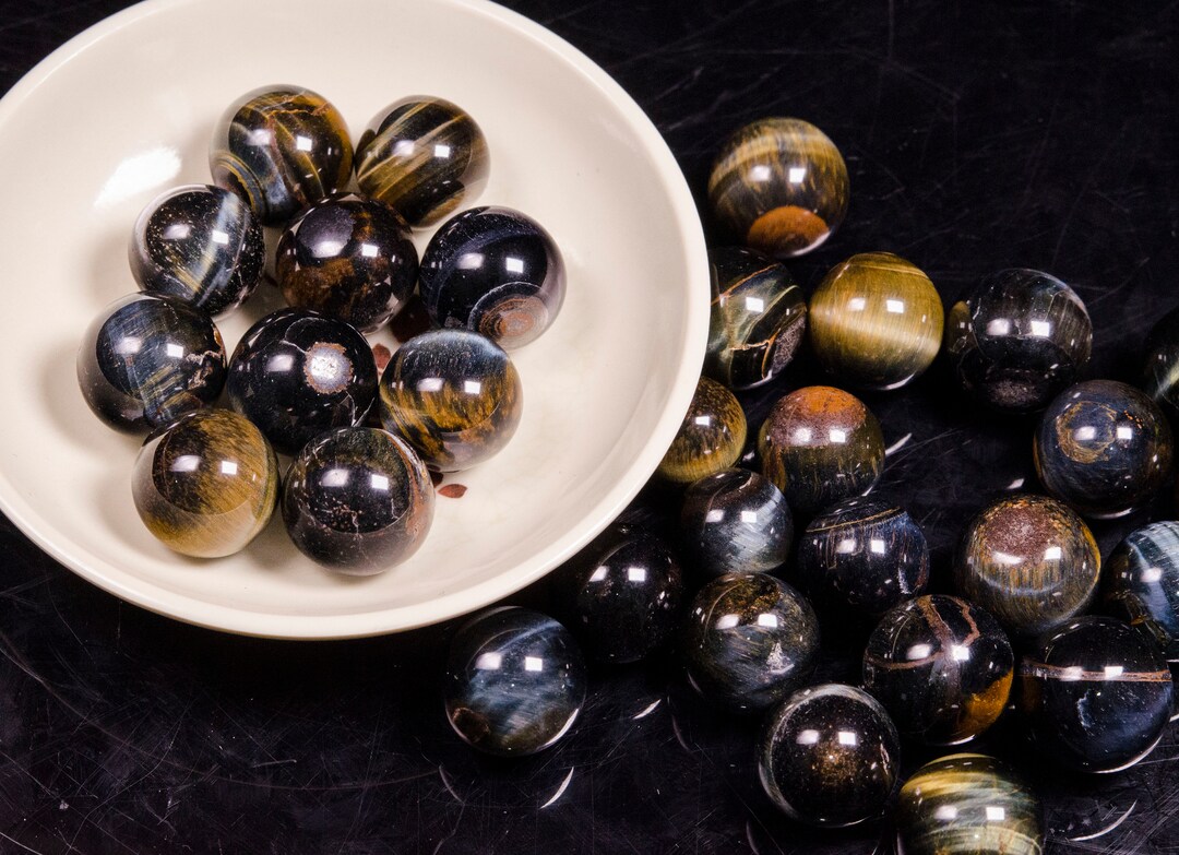 High Quality Gold Tigers Eyes Crystal Quartz Ball/blue Tigers Eyes ...