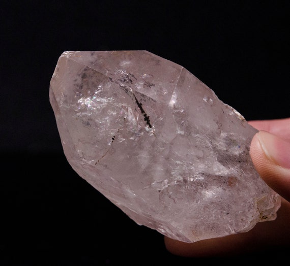 Double Points Rainbow Clear Rainbow Crystal Quartz - Etsy