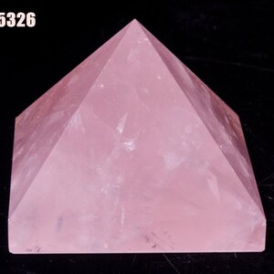 Extra Large Best Rose Quartz Pyramid/rose Crystal Pyramid/healing ...