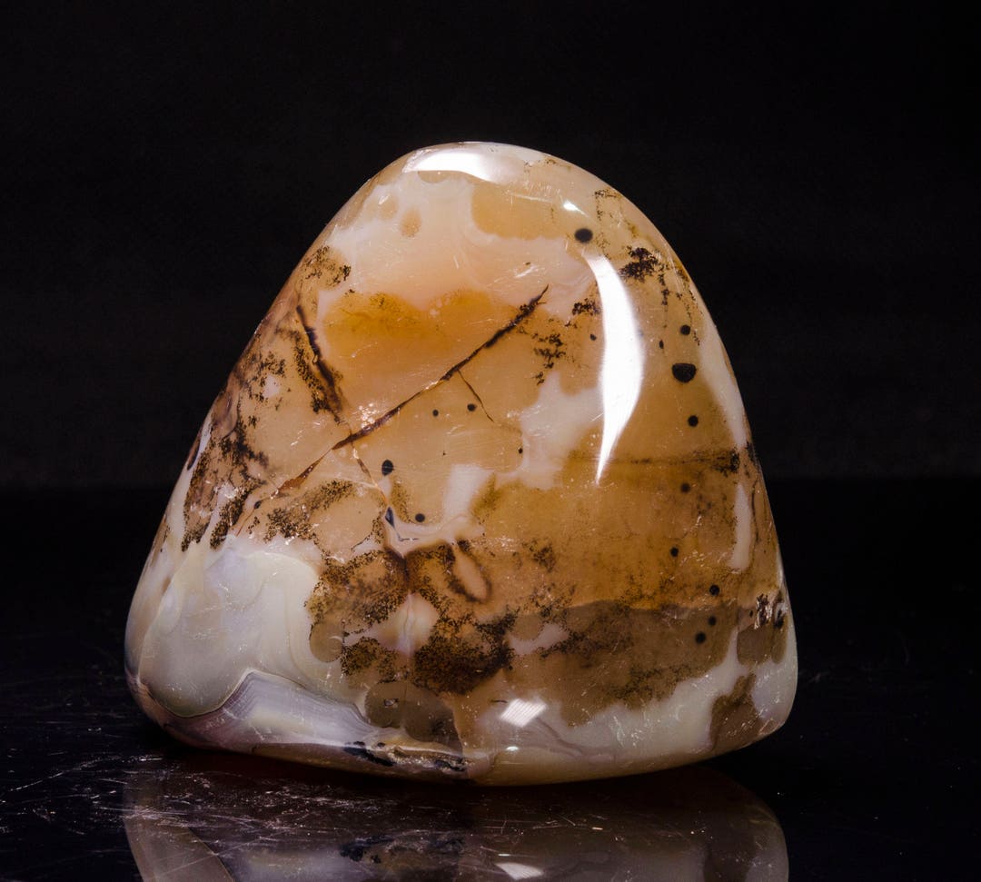 Extra Large Standing Polished Agate Slice Home Stone/agate Gemstone ...