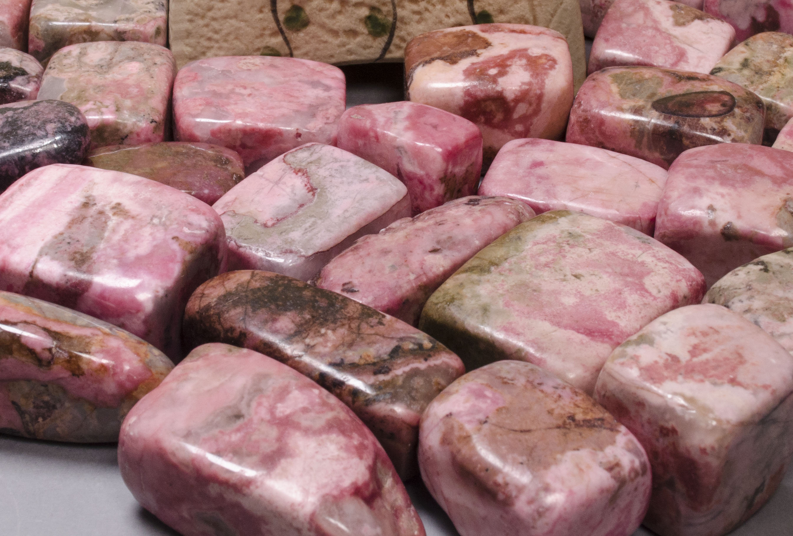 Bulk Sale Natural Rhodonite Crystal Quartz Loosegemstone for - Etsy