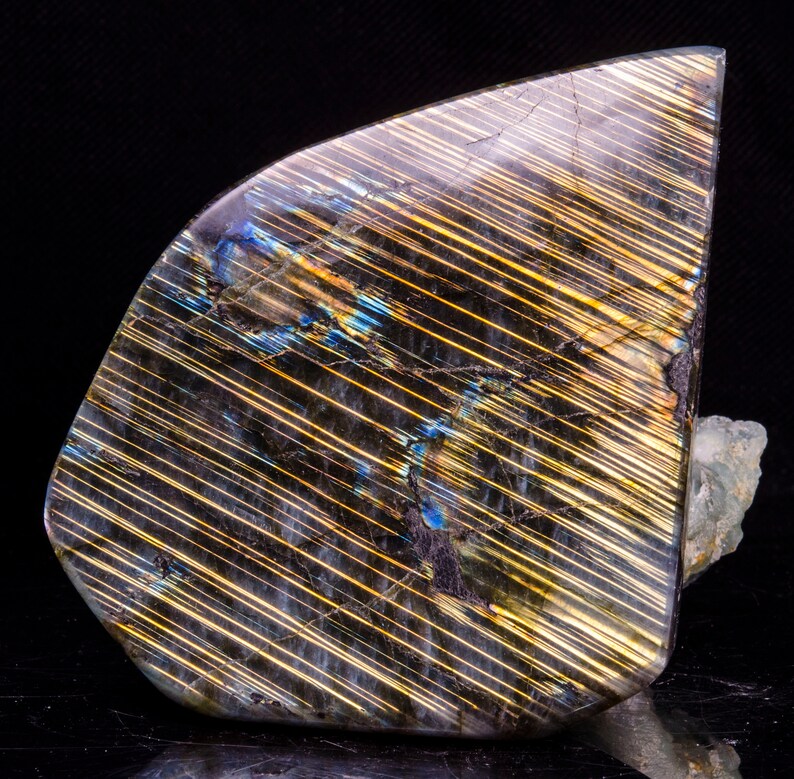 EXTRA LARGE Natural Labradorite Decor/shiny Polished Labradorite ...