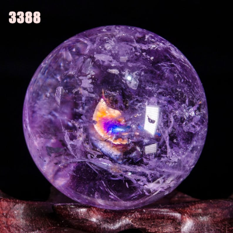 Best Amethyst Sphere/amethyst Crystal Ball/amethyst - Etsy