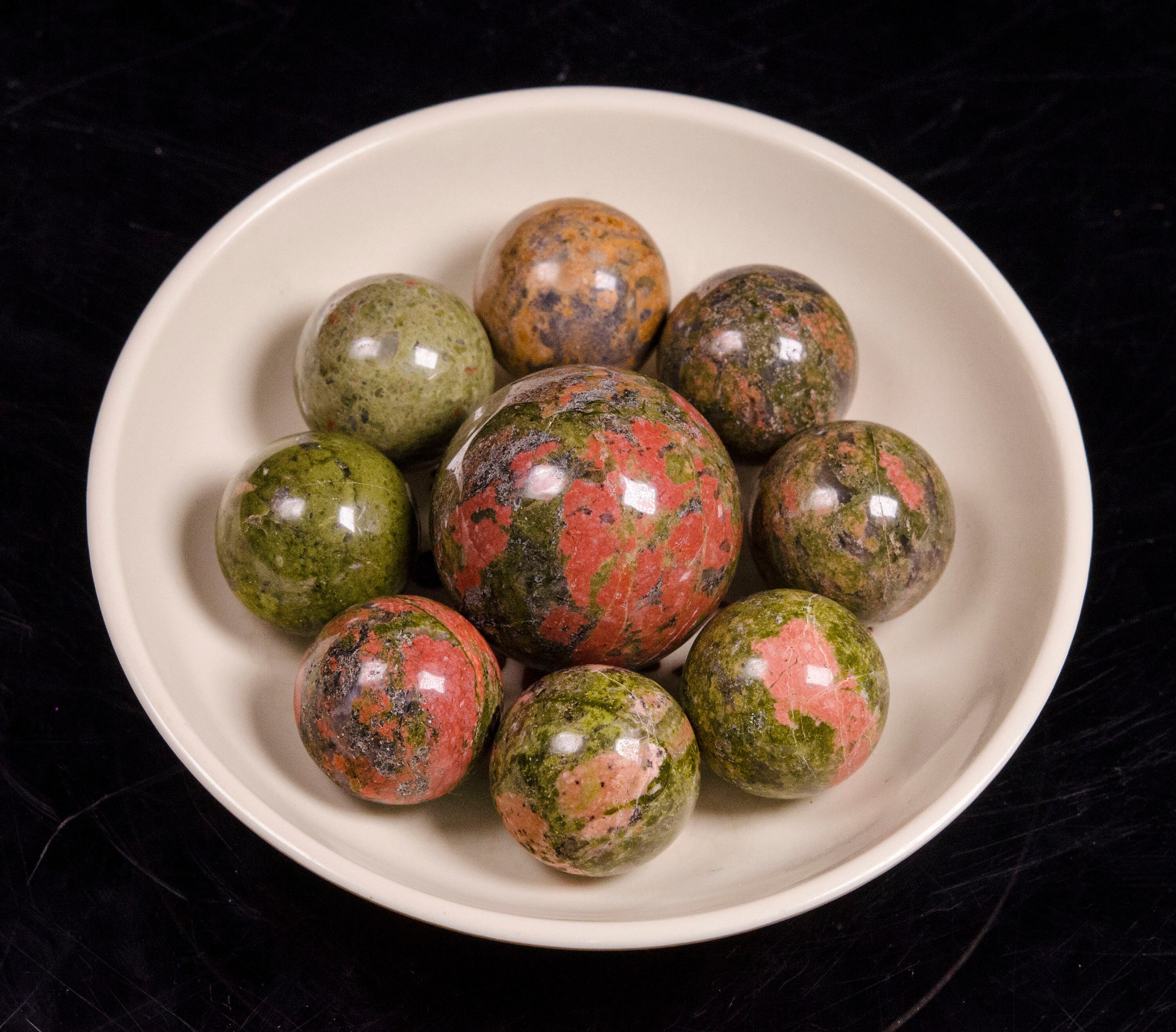 High Quality Unakite Crystal Quartz Ball/ Unakite Crystal Sphere/pink ...