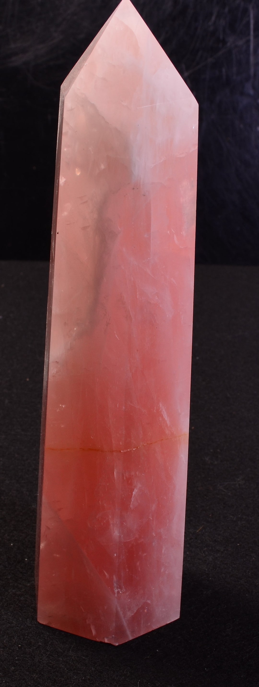 LARGE NATURAL Rose Crystal Tower,pink Quartz Tower,crystal Decor,height ...