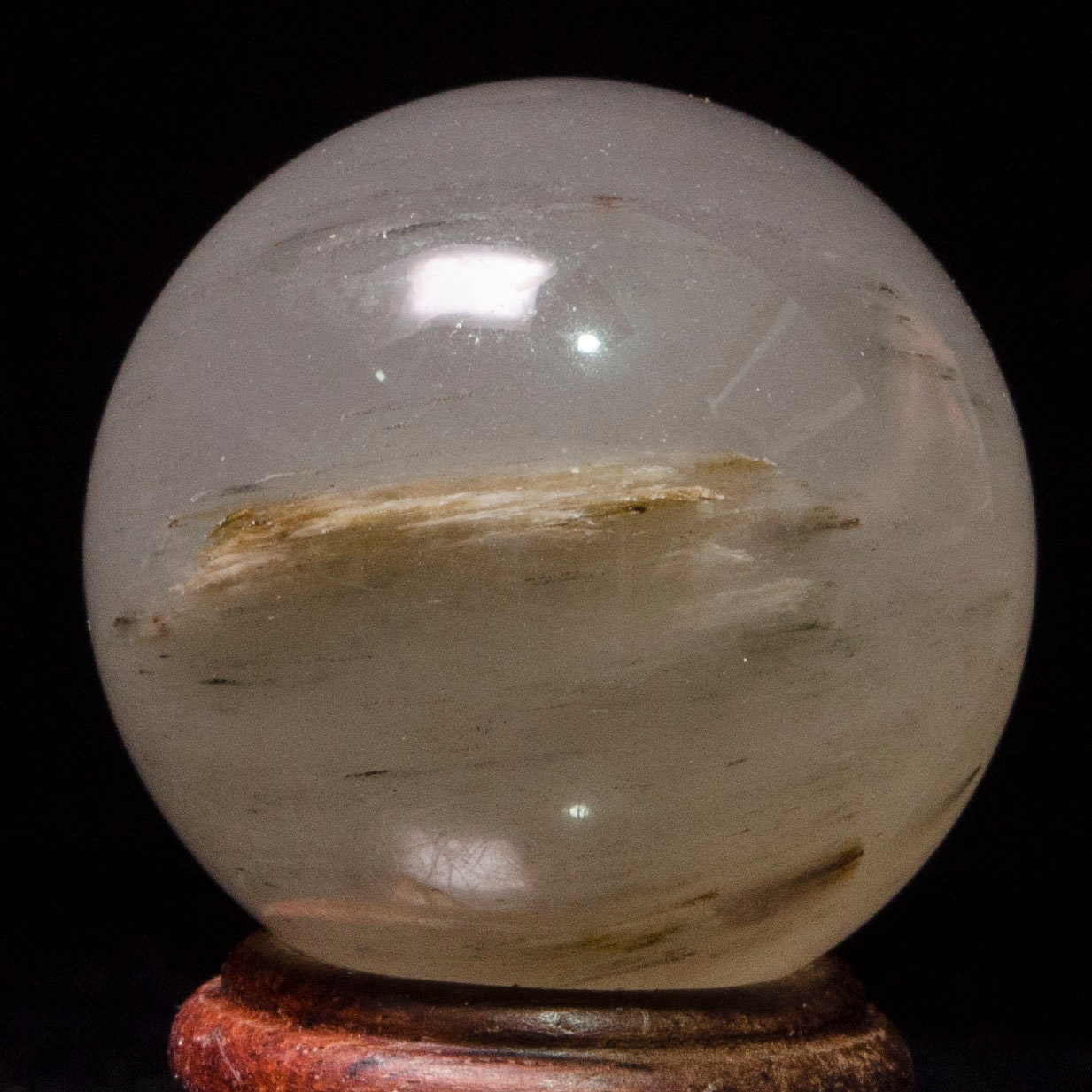 Clear Quartz Ball/clear Crystal Quartz Ball/lodalite Quartz/crystal ...