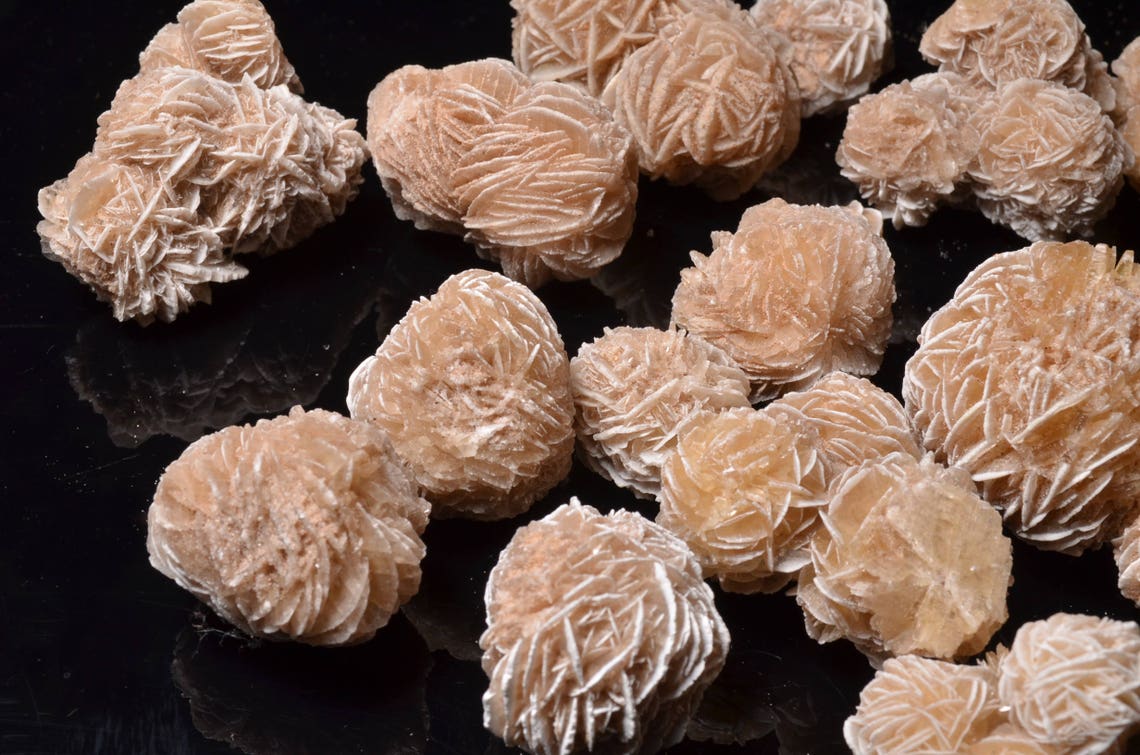 One Small Piece of Desert Rose Selenite Gypsum Crystal Cluster /inner ...