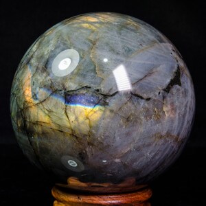 4.2“EXTRA LARGE Labradorite Sphere/labradorite Crystal Ball/labradorite ...