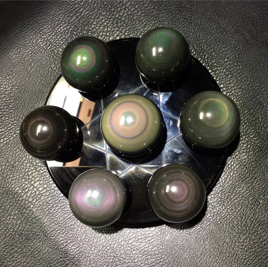 Best Rainbow Obsidian Sphere/rainbow Obsidian Ball/rainbow Eye - Etsy