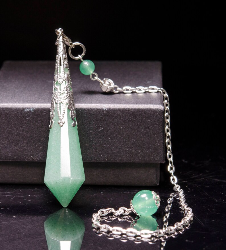 AAAAA Aventurine Quartz Pendulum/dowsing Tool for - Etsy