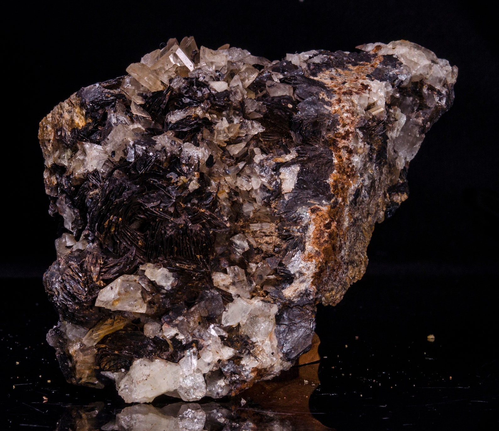 LARGE Specular Hematite Crystal Quartz Cluster/crystal Cluster - Etsy