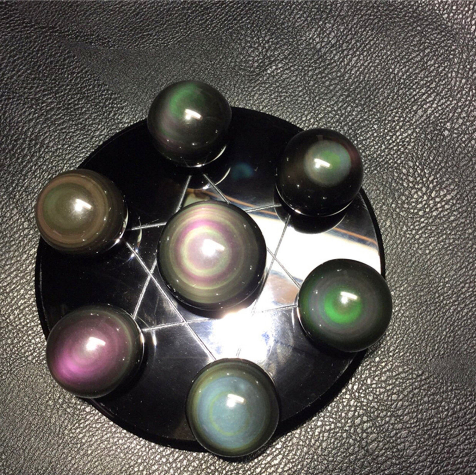 Best Rainbow Obsidian Sphere/rainbow Obsidian Ball/rainbow Eye - Etsy