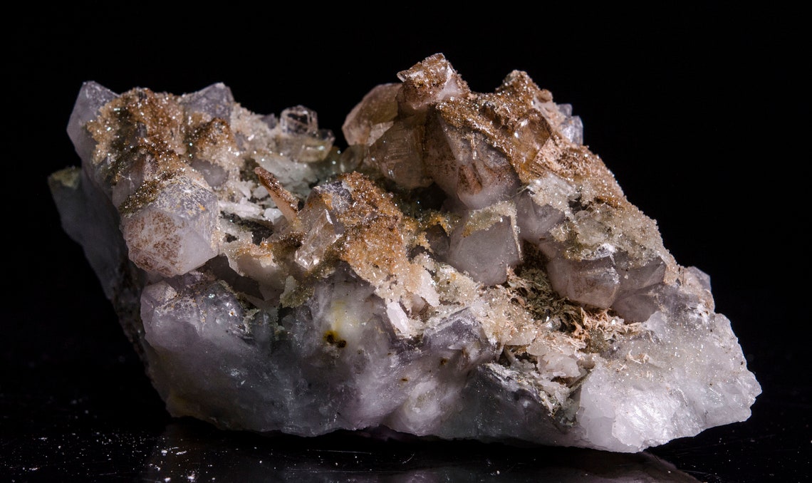 Gold Calcite Crystal Cluster/natural Calcite Cluster/calcite Gemstone ...