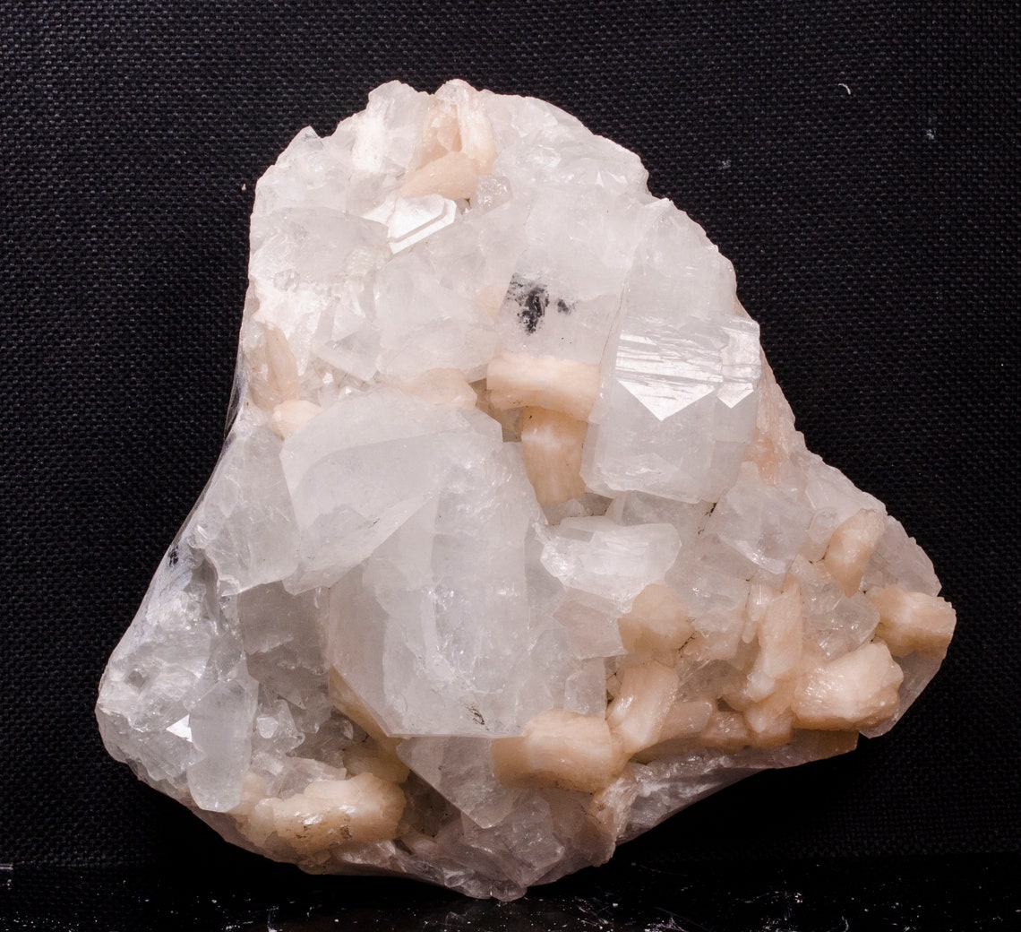Apophyllite Crystal Decorhealing Jewelry Clear Quartz Cluster - Etsy