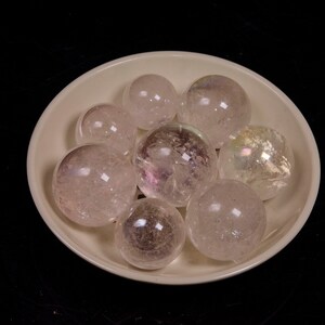 Rainbow Angel Aura Quartz Ball/aura Quartz Crystal Sphere/aura Quartz ...