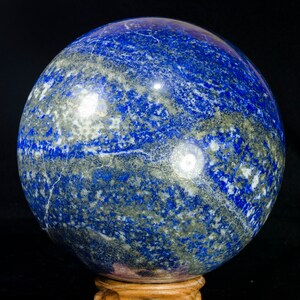 5.6"extra LARGE Lapis Lazuli Sphere/lapis Lazuli Crystal Ball/healing ...