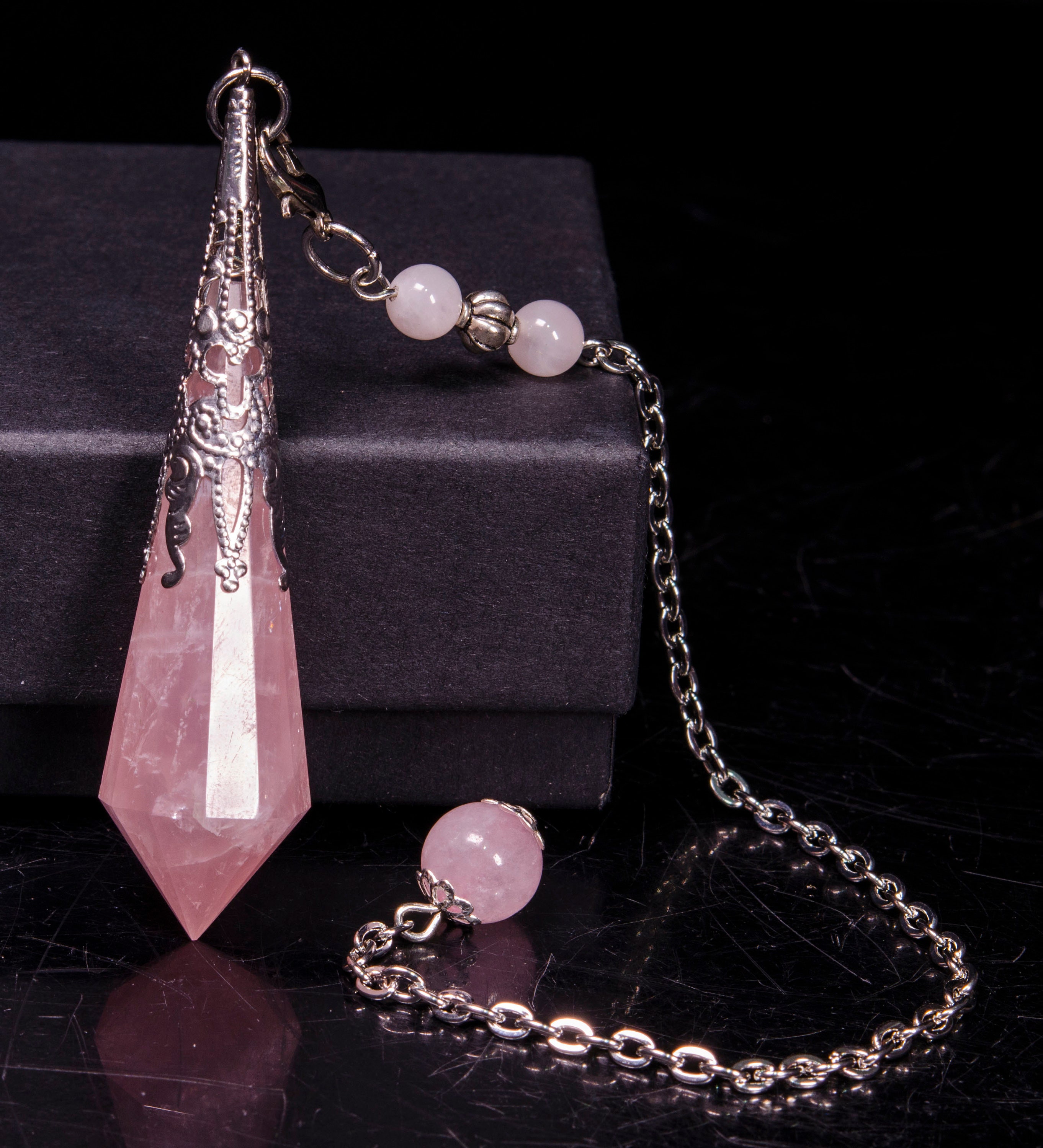 Clear Rose Pendulum/dowsing Tool for | Etsy