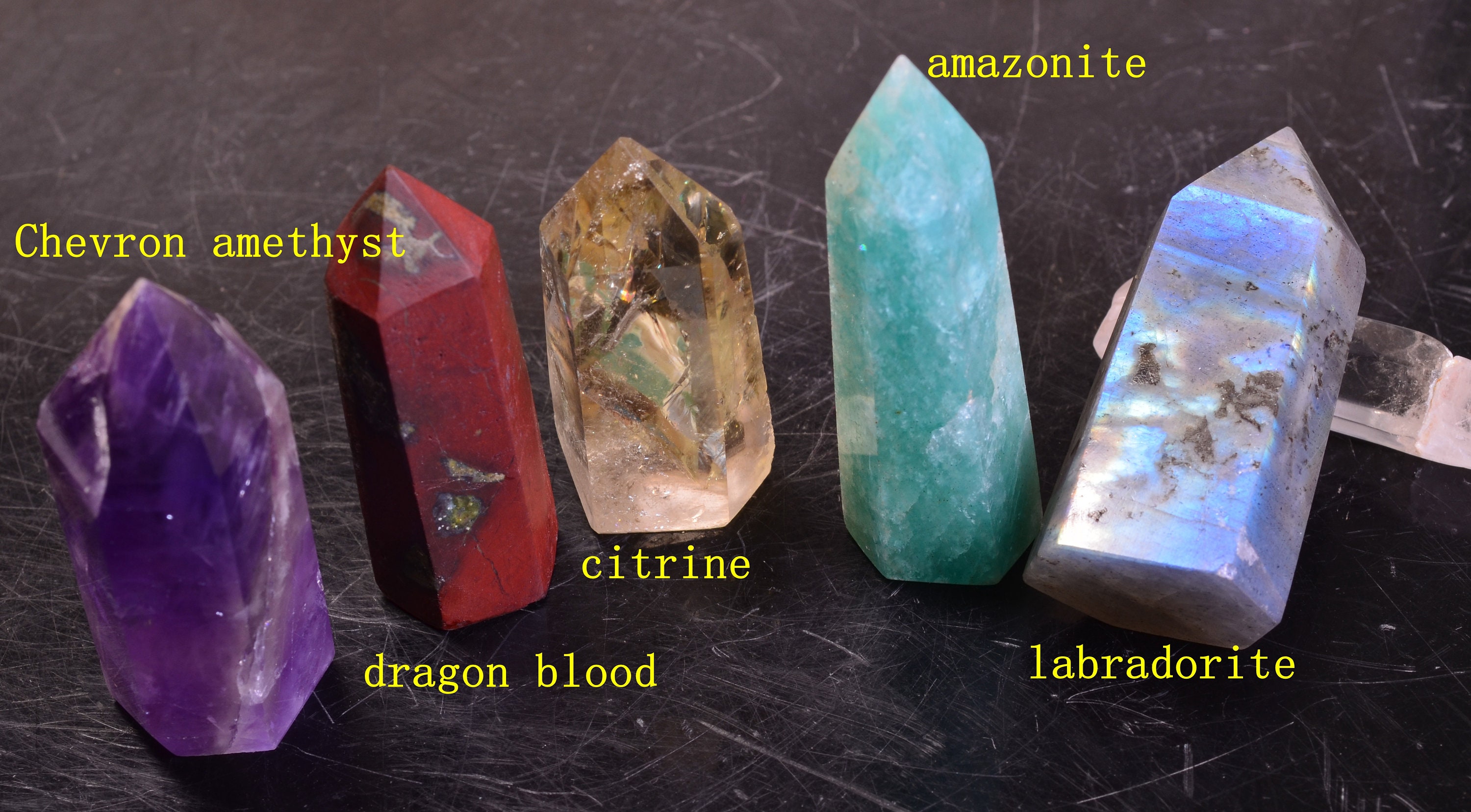 19pcs Natural Crystal Towersrandom Shiphealingrose - Etsy