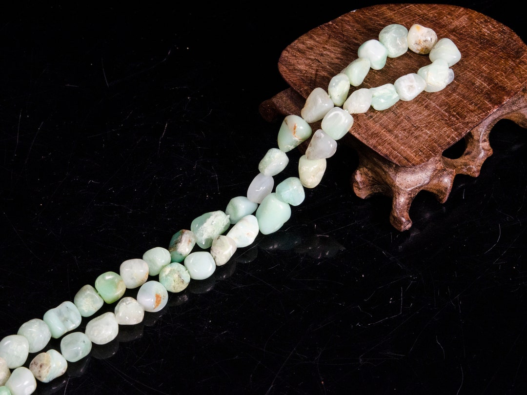 Full Strand Natural Australian Jade Crystal Quartz Necklace/australian ...