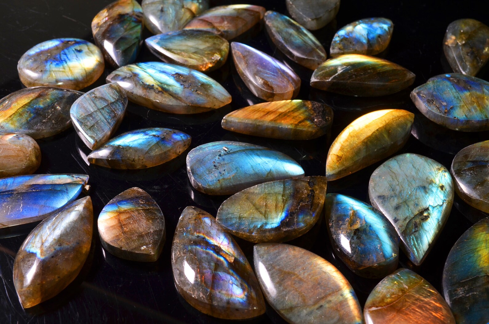 Best Labradorite Necklace/labradorite Earrings/labradorite - Etsy