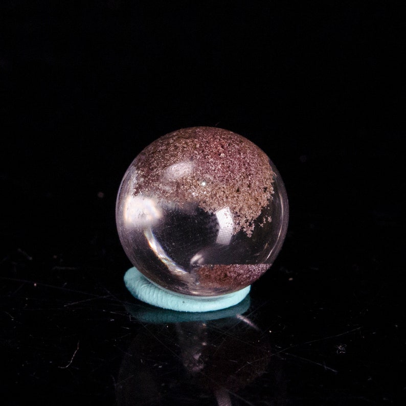 Natural Clear Phantom Quartz Sphere/garden Crystal Ball/scenic - Etsy