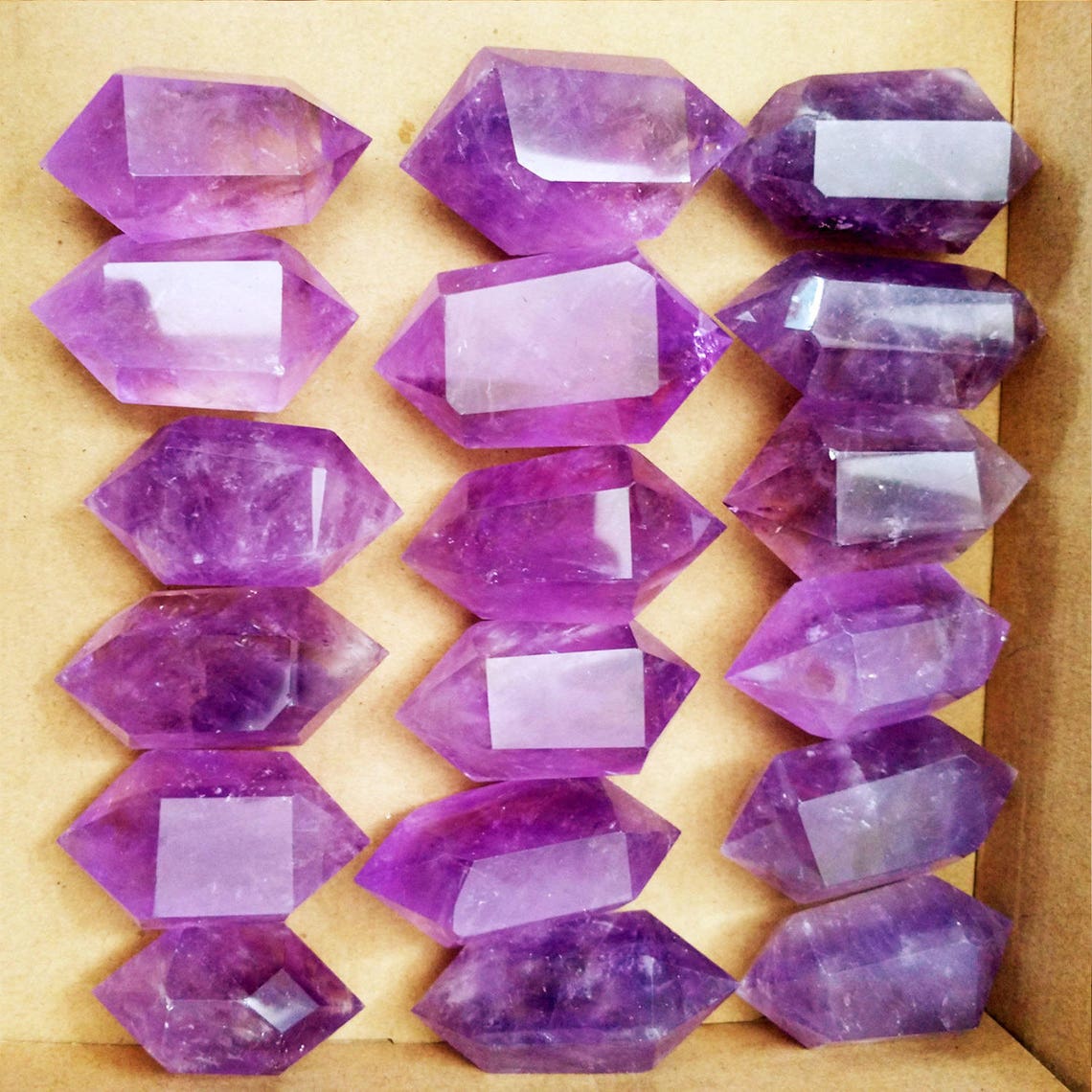 Best Double Terminated Amethyst Point/amethyst Tower/amethyst Wand ...