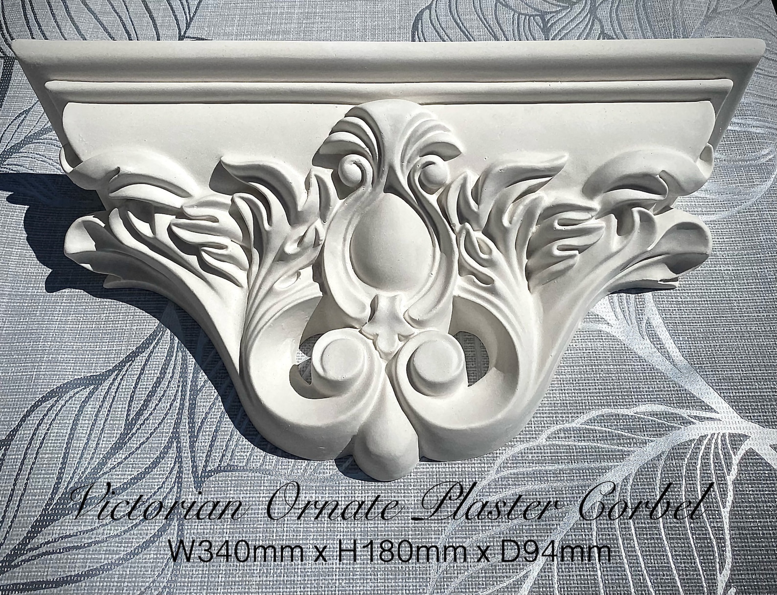 2 X Ornate Victorian Plaster Corbel W340mm X H180mm X D94 - Etsy UK
