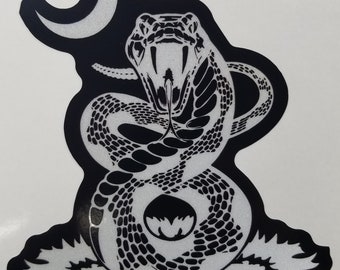 Rattlesnake decal | Etsy